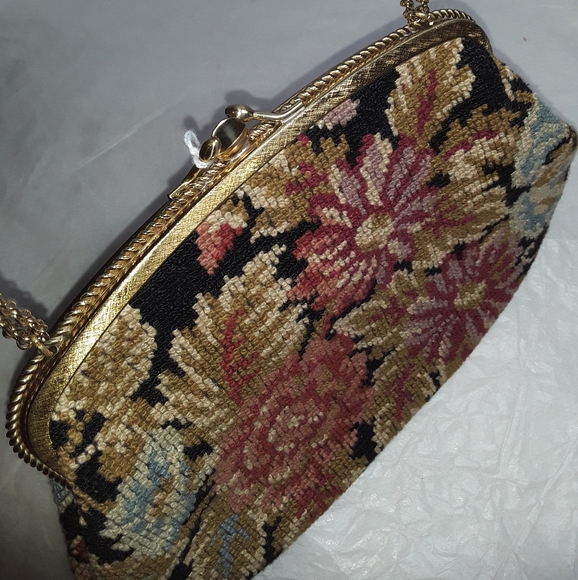 Morris Moskowitz | Bags | Vintage Mm Morris Moskowitz Garland Tapestry ...